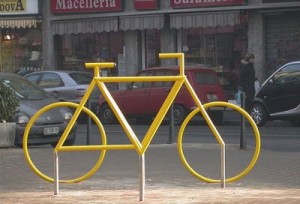 Bicycle Sculpture Optical Illusion | An Optical Illusion