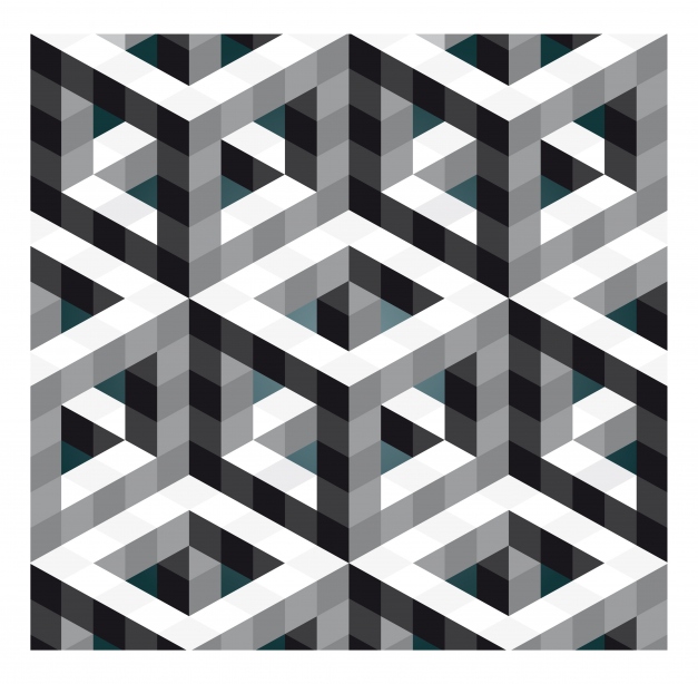 Hollow Necker Cube by Robin Hunnam | An Optical Illusion