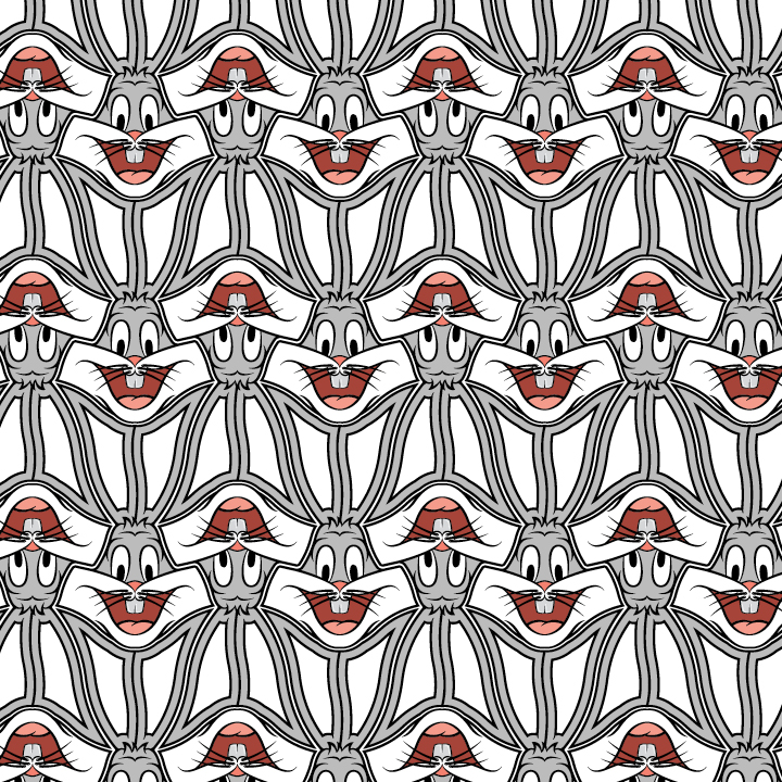 Ravishing Rabbits by Nikita Prokhorov | An Optical Illusion