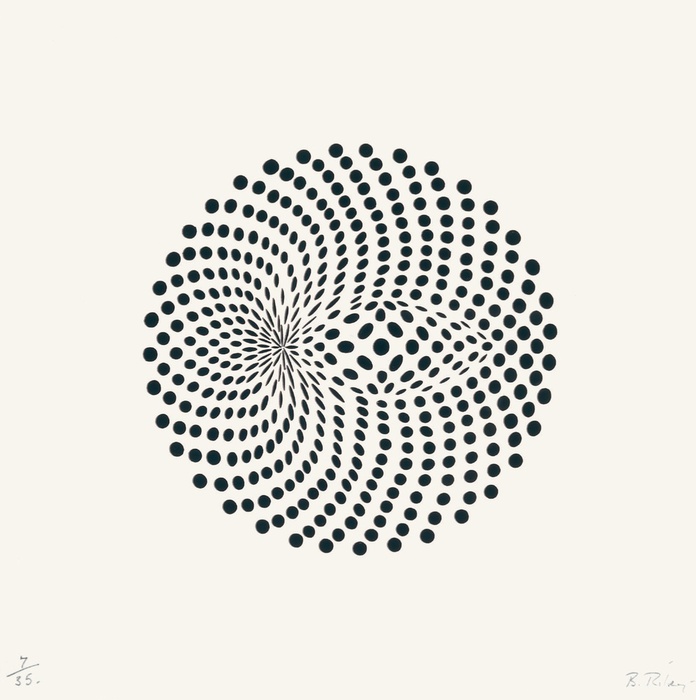 The Op Art of Bridget Riley | An Optical Illusion