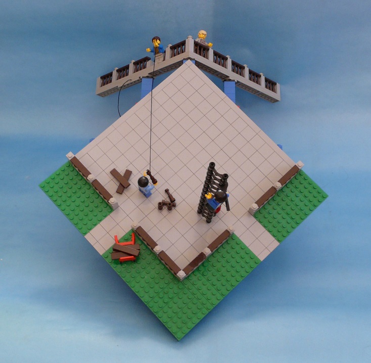 The Terrace Made From LEGO | An Optical Illusion