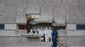 Currents Mural by John Pugh | An Optical Illusion