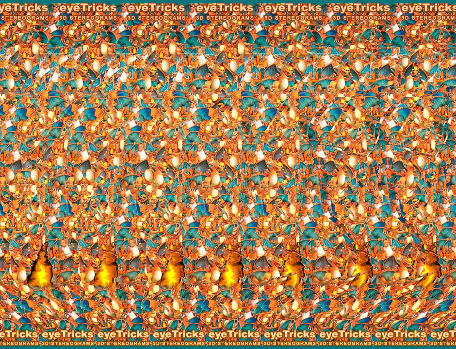 Big Ears Stereogram By 3Dimka An Optical Illusion