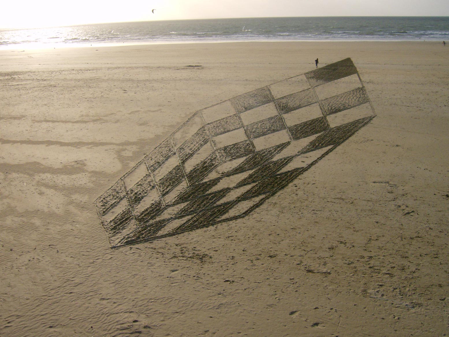 Sand Cube | An Optical Illusion