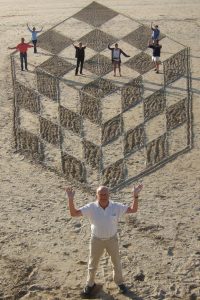 Sand Cube | An Optical Illusion