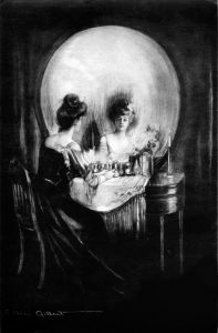 All Is Vanity by Charles Allan Gilbert | An Optical Illusion